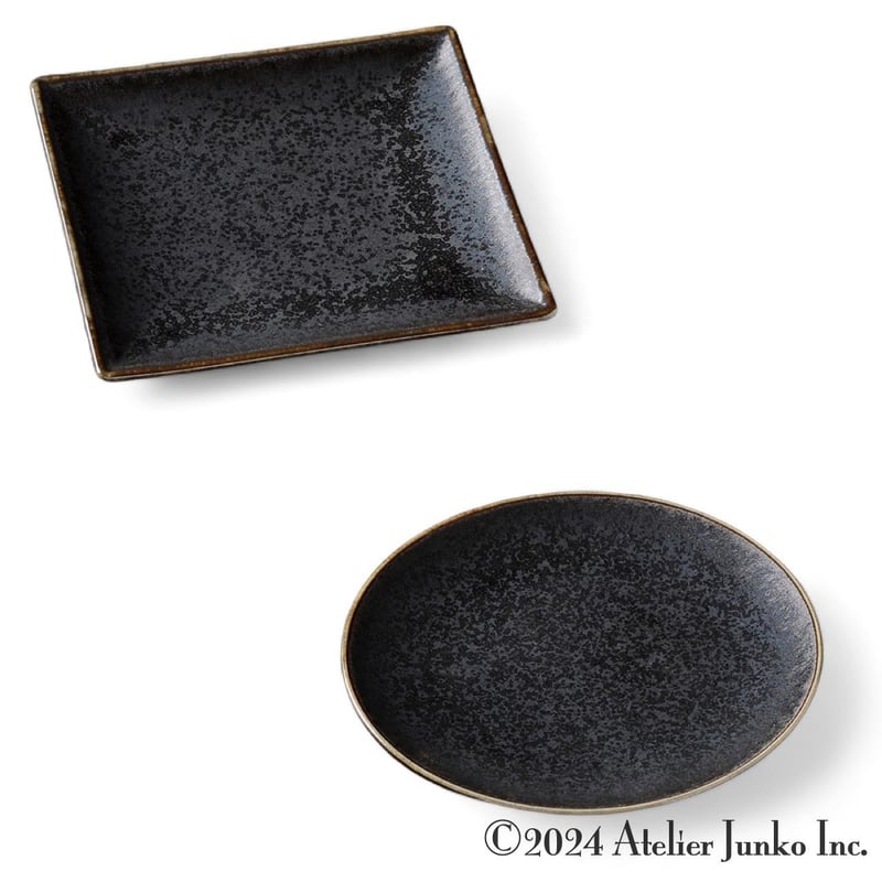 銀彩 家型七段重 正角皿・丸皿 | Atelier Junko EC shop 銀彩 家型七段重 正角皿・丸皿 | Atelier Junko EC shop