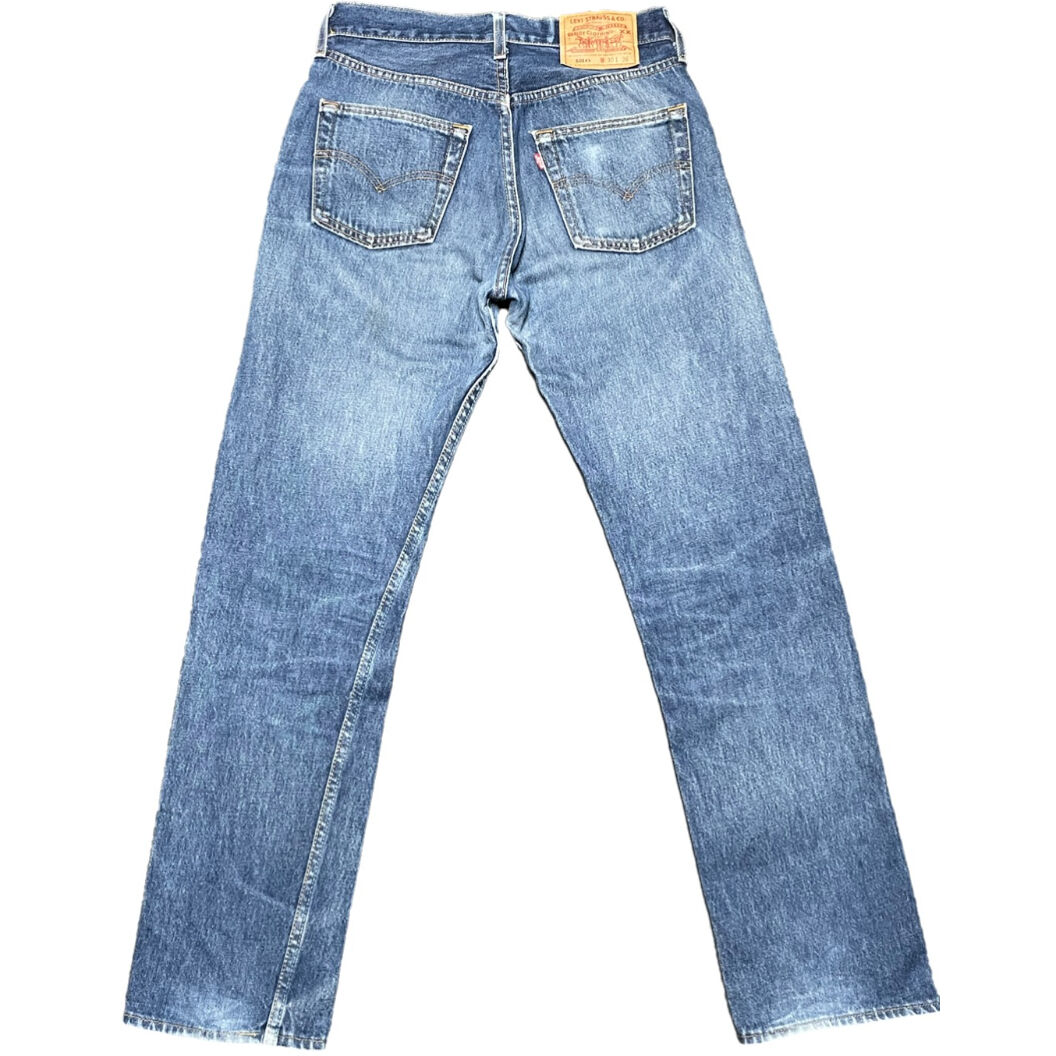 MADE IN USA製 LEVI'S 501xx デニムパンツ インディゴ W30×L36 MADE IN USA製 LEVI'S 501xx デニムパンツ インディゴ W30×L36