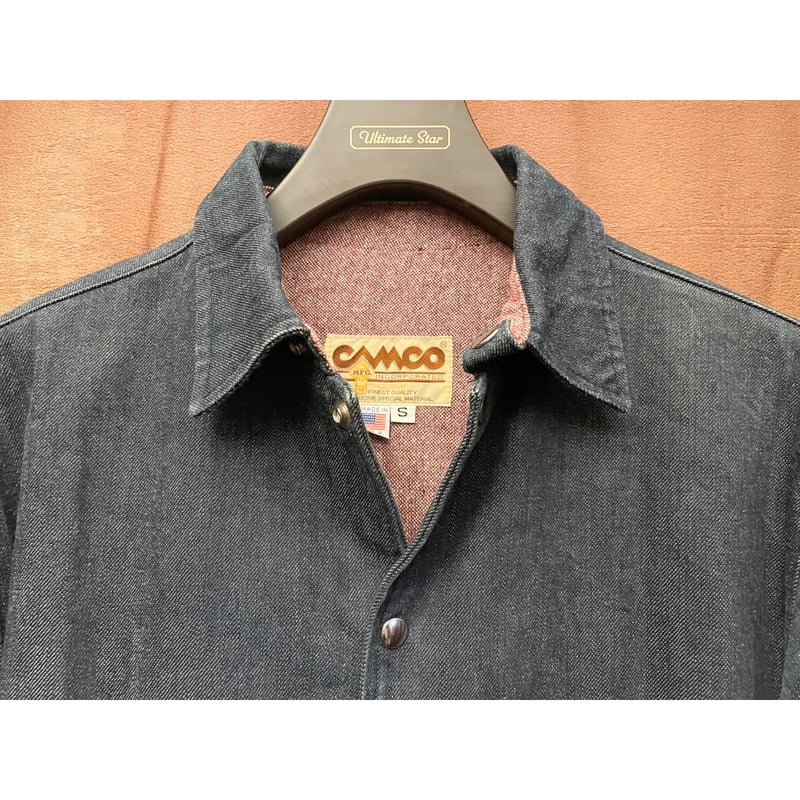 MADE IN USA製 CAMCO デニムコート インディゴ Sサイズ MADE IN USA製 CAMCO デニムコート インディゴ Sサイズ