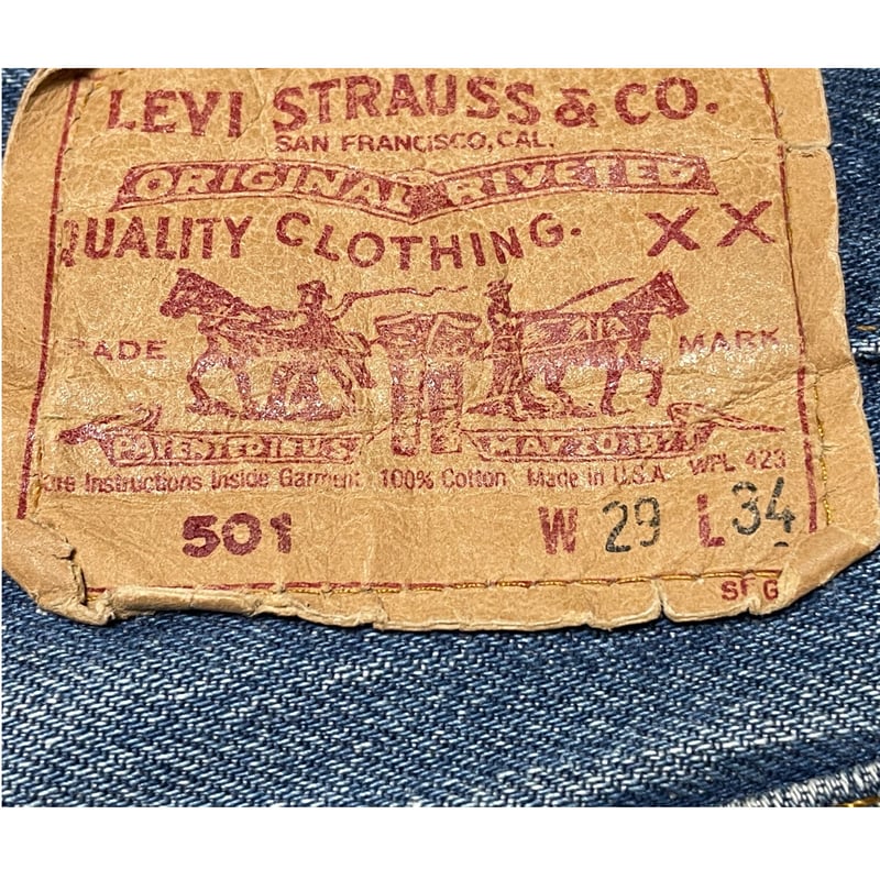 リメイク品 Levi's 501 デニム×迷彩カーゴハーフパンツ ライト リメイク品 Levi's 501 デニム×迷彩カーゴハーフパンツ ライト