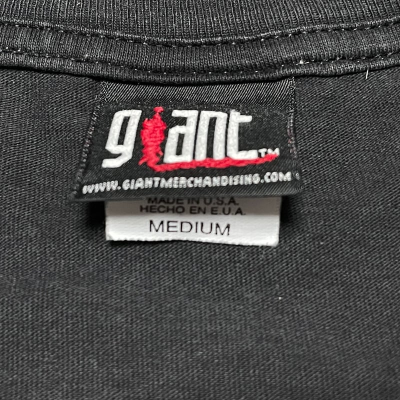 MADE IN USA製 AERO SMITH アーティストTシャツ giantボディ MADE IN USA製 AERO SMITH アーティストTシャツ giantボディ