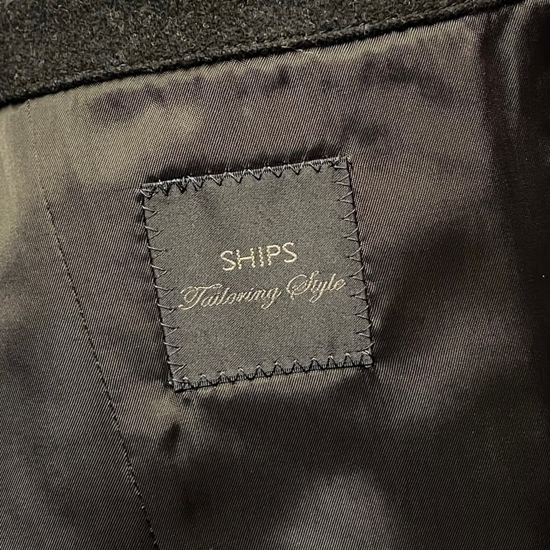 SHIPS Loro Piana Storm System生地 ウールチェスターコート SHIPS Loro Piana Storm System生地 ウールチェスターコート
