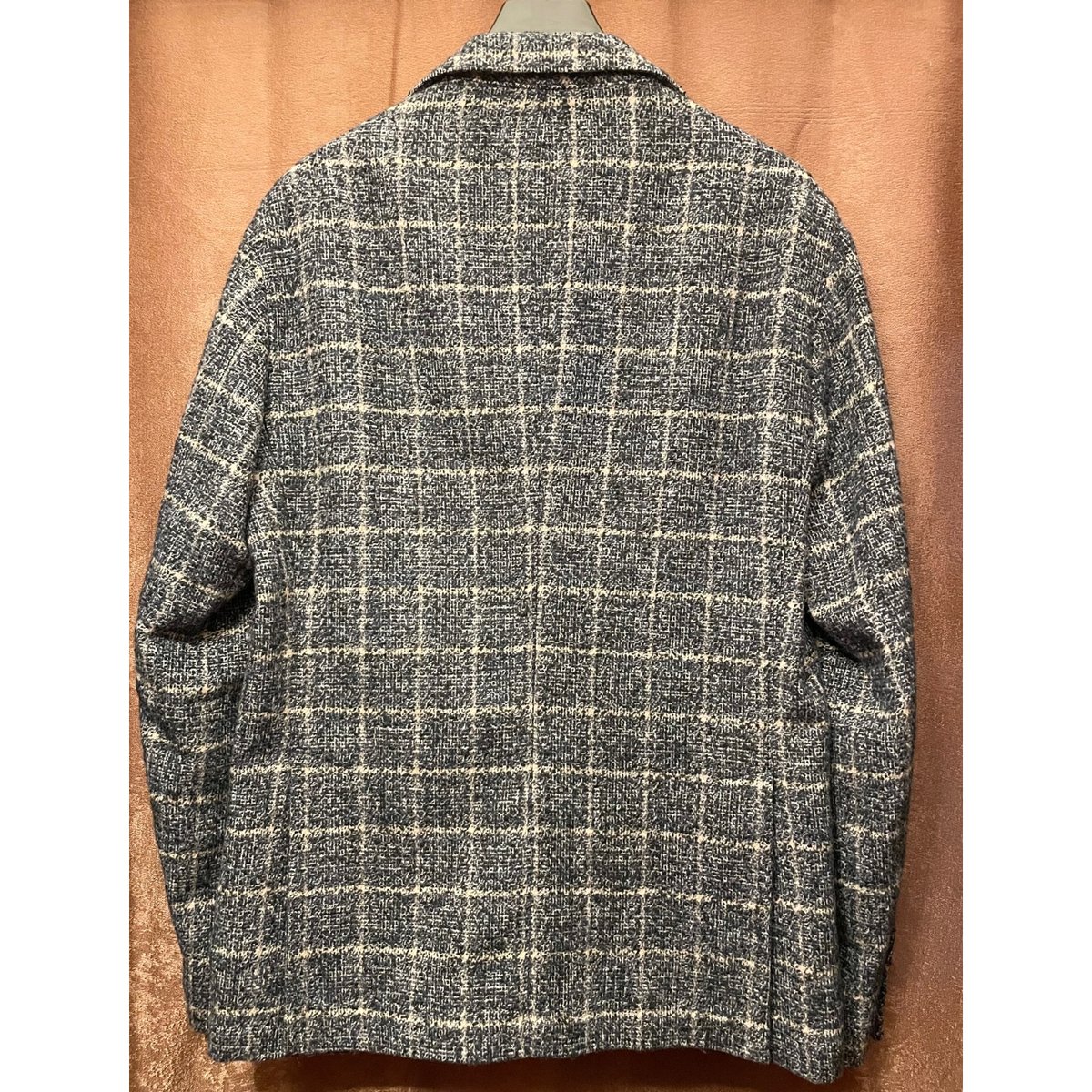 MADE IN BULGARIA製 MANUEL RITZ ブロックチェック柄コットン MADE IN BULGARIA製 MANUEL RITZ ブロックチェック柄コットン