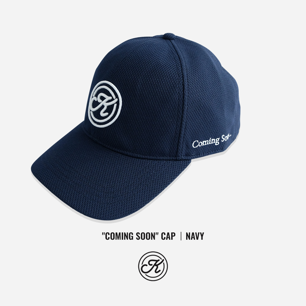 COMING SOON" CAP】NAVY | SANRISE Online Store