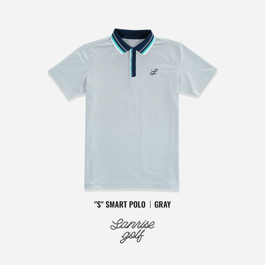 S" SMART POLO】GRAY | SANRISE Online Store