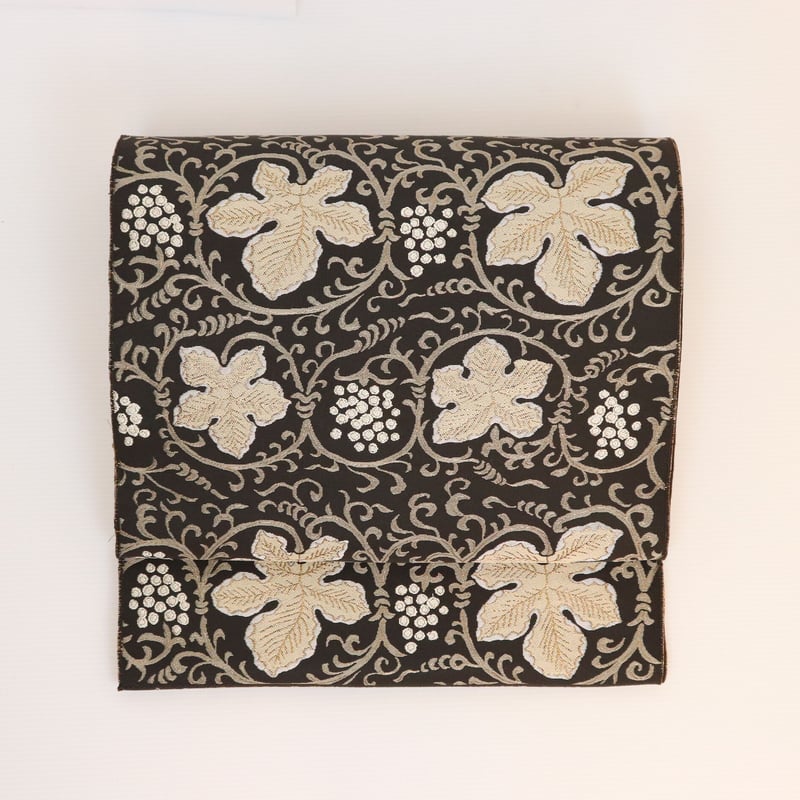 名古屋帯(織楽浅野 金泥ぶどう) | すかや呉服店 名古屋帯(織楽浅野 金泥ぶどう) | すかや呉服店