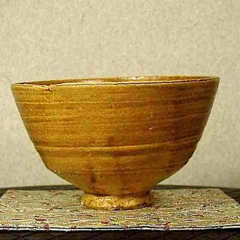 京焼・清水焼 高橋道八(六世)作 伊羅保 茶碗 無傷 共箱 保証 京焼・清水焼 高橋道八(六世)作 伊羅保 茶碗 無傷 共箱 保証