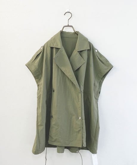 ナイロンオーバーサイズジレ | Deargo