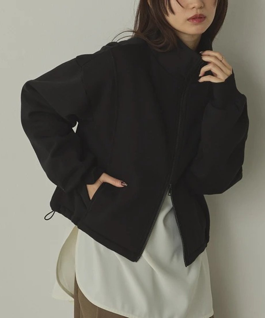 hunch ハンチ 裏起毛 ダブルZIPブルゾン WGS7079 | Deargo