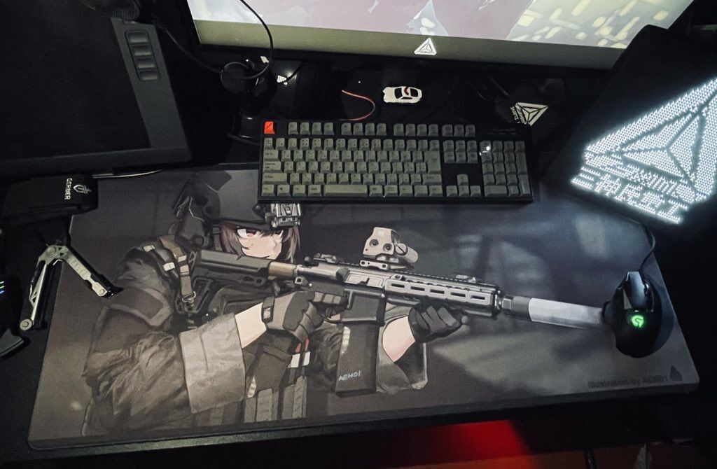 AEM01 MOUSE PAD アルマ01 イラスト マウスパッド | 三神重工 MIKAMI...