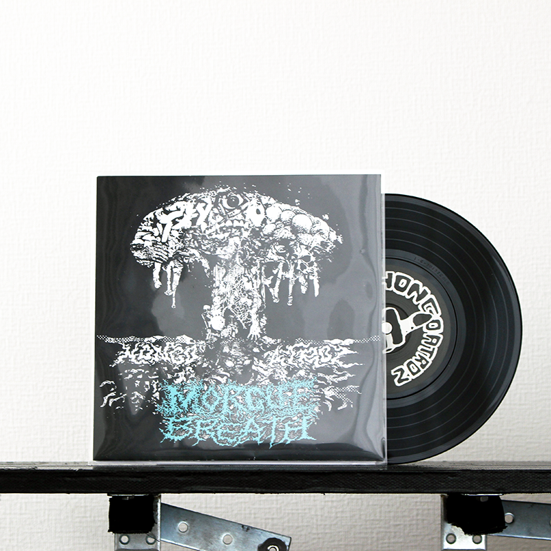 BLUE HOLOCAUST/ MORGUE BREATH split 7 inch | ES...