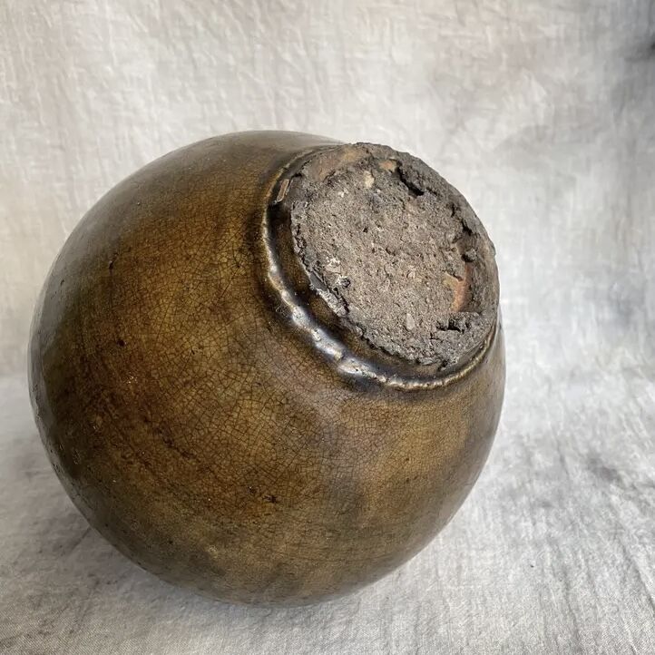 李朝 鉄釉壺 | Antiques そらんじ 李朝 鉄釉壺 | Antiques そらんじ