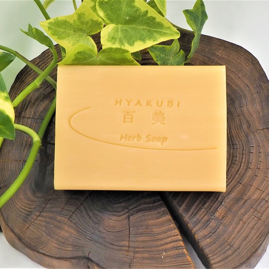 Organic Herb Soap【HYAKUBI】百美/ 1 piece 유기농 허브 비누...