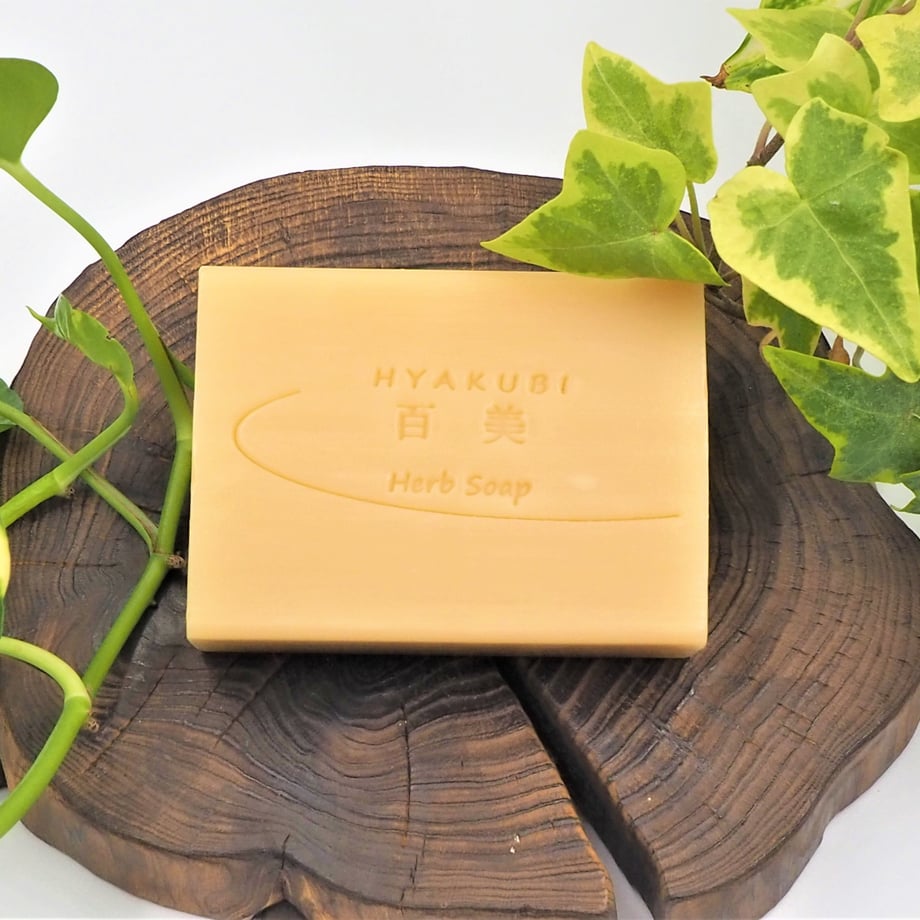 Organic Herb Soap【HYAKUBI】百美/ 1 piece 유기농 허브 비누...
