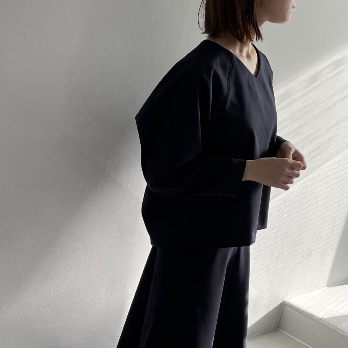 thinkのプルオーバー(型紙) CW22-41BL | think pattern ハンドメ...