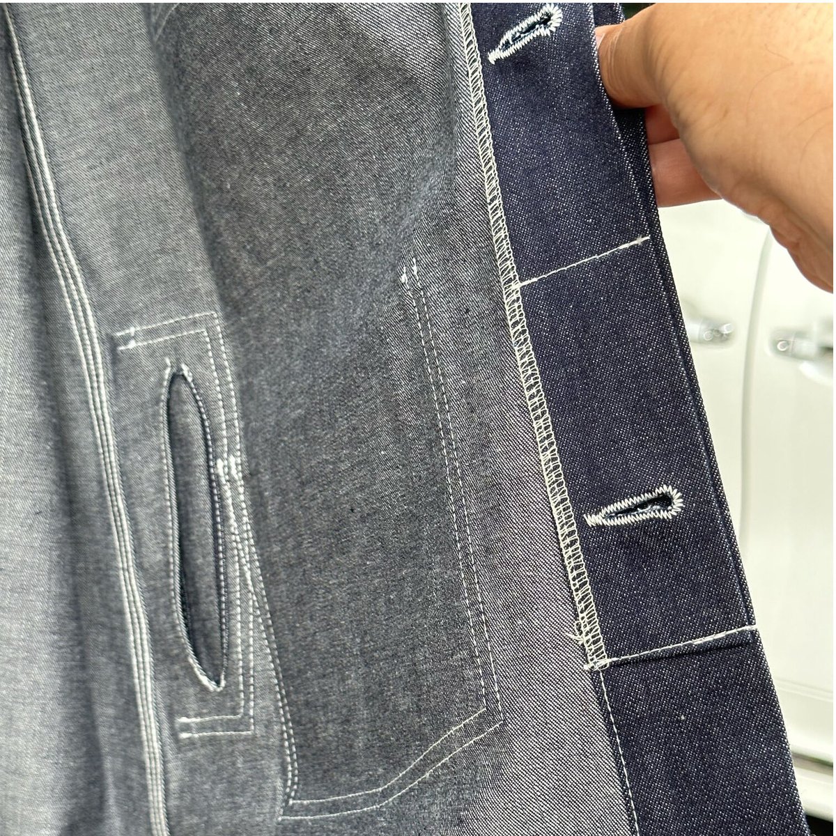 DURA-BILT SERVICE COAT 651 10oz DENIM | Shank C...