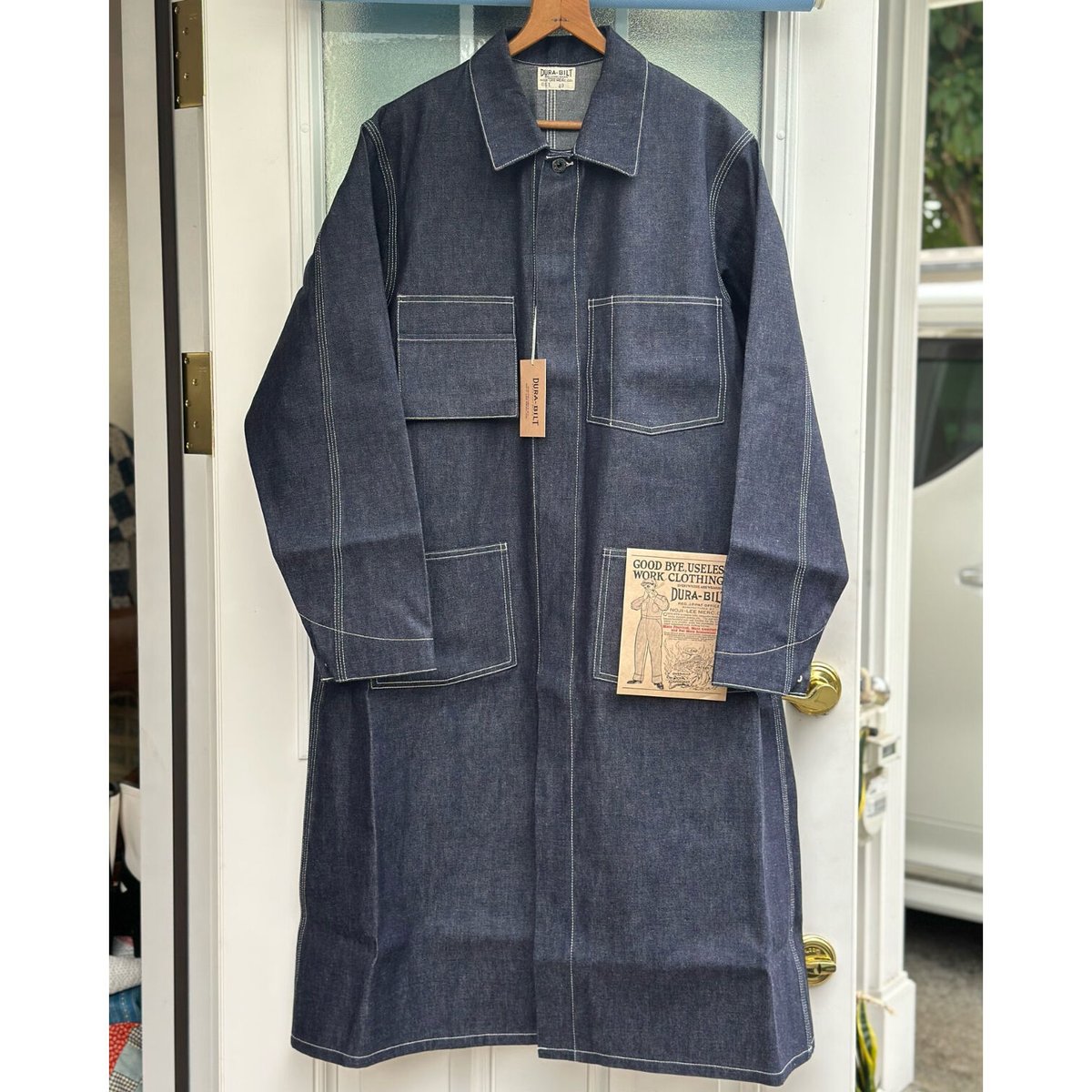 DURA-BILT SERVICE COAT 651 10oz DENIM | Shank C...