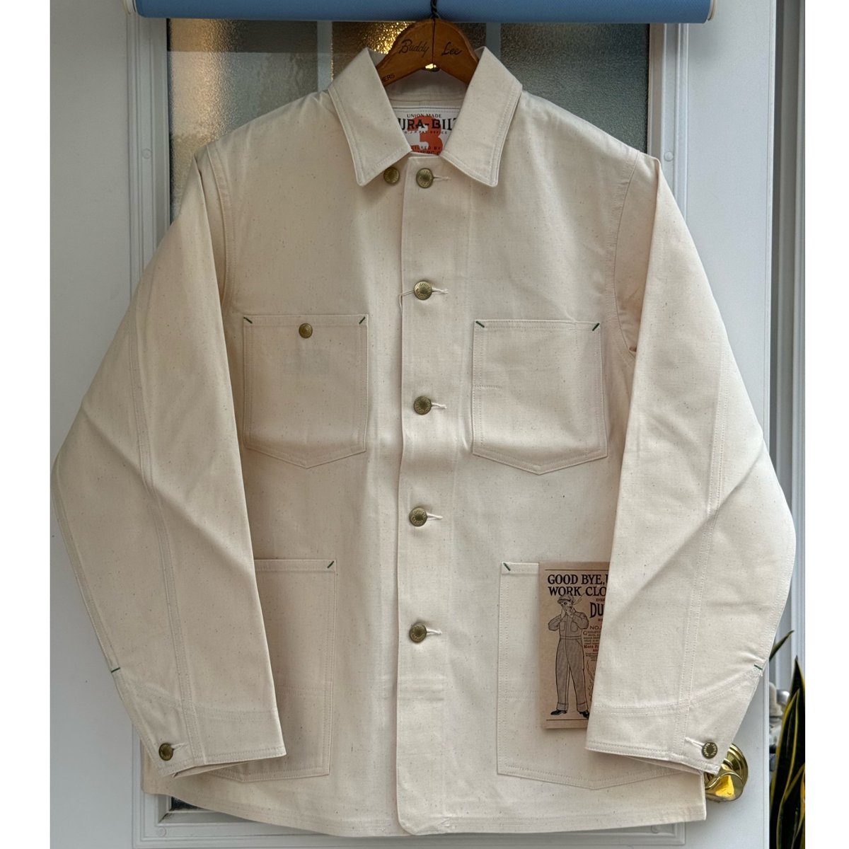 DURA-BILT 3 SERIES JACKET 34-J OFF WHITE TWILL ...