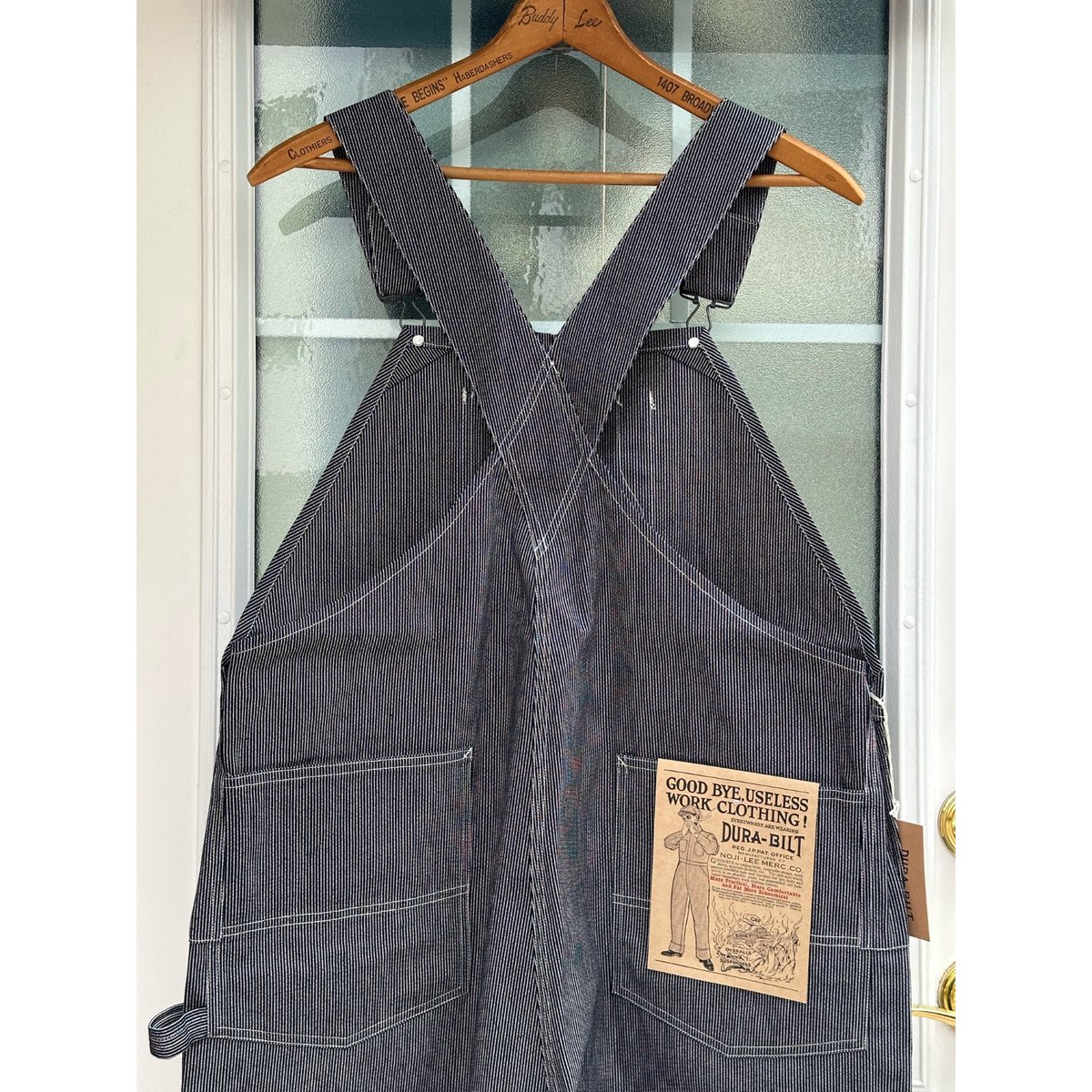 DURA-BILT OVERALLS 26-HB 8oz PIN STRIPE | Shank...
