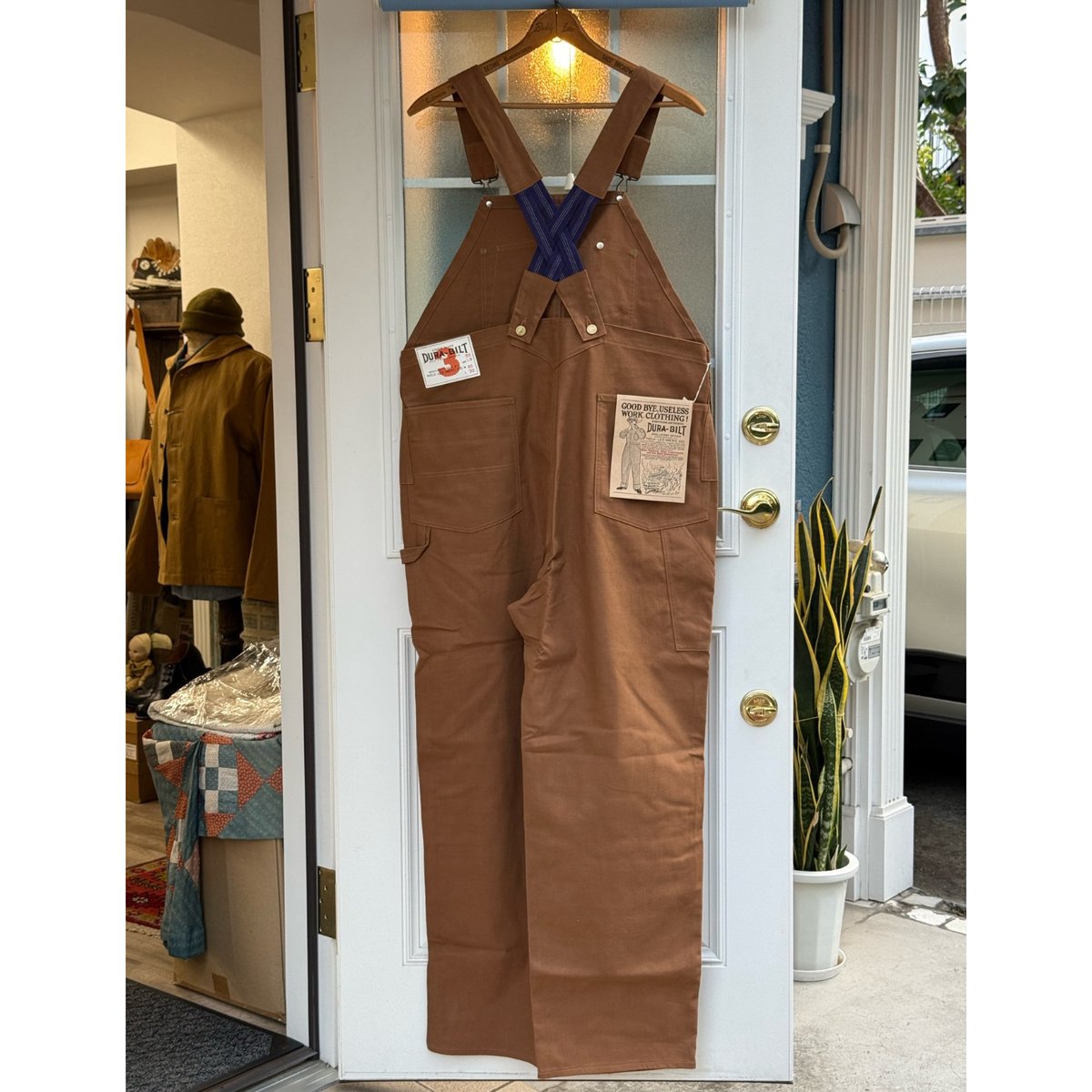 DURA-BILT 3 SERIES Low Back Overalls 32-LB BROW...