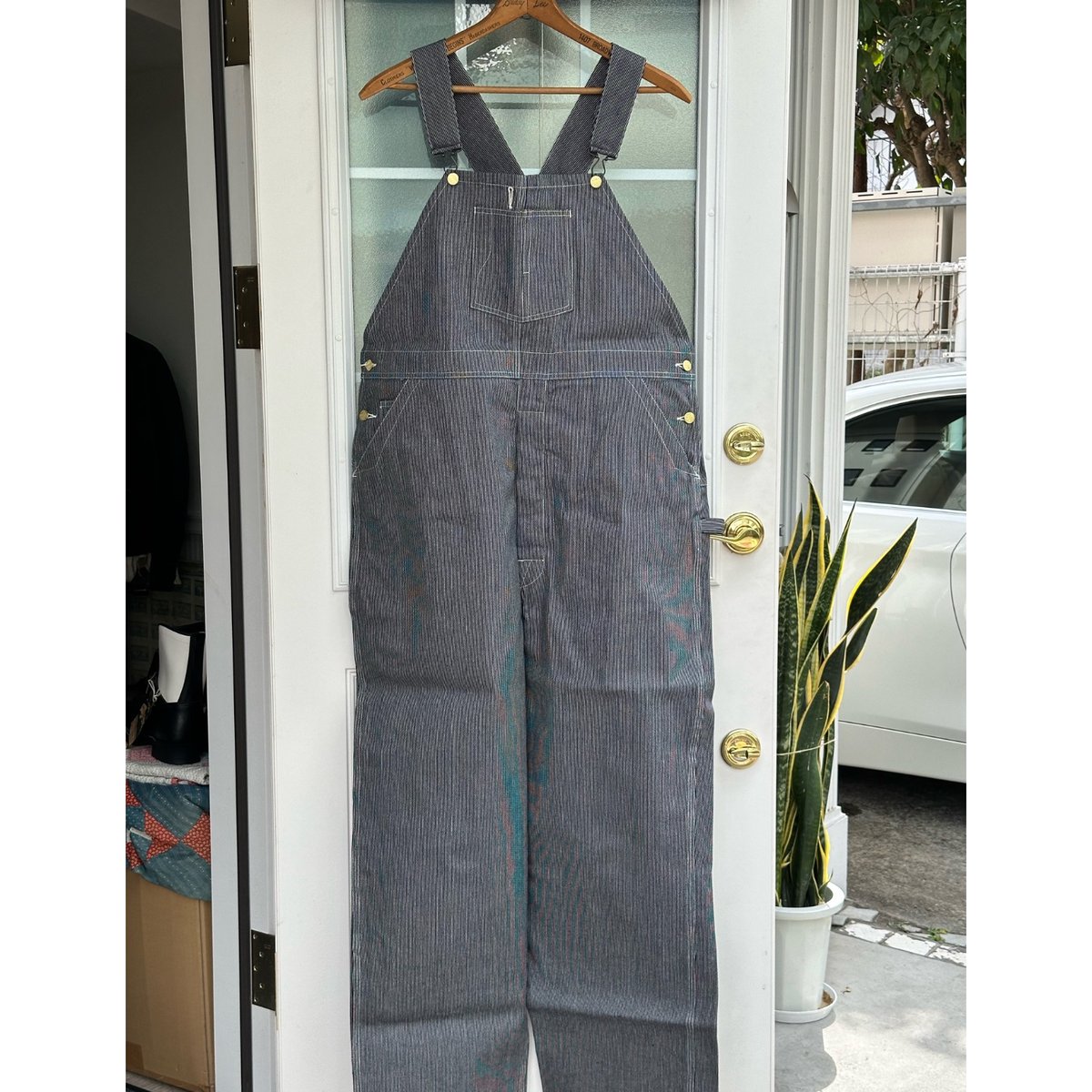 DURA-BILT OVERALLS 26-HB 8oz PIN STRIPE | Shank...