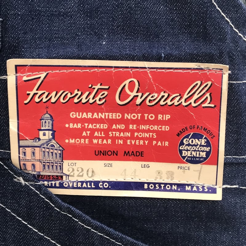 Antique Favorite Overalls DEAD STOCK NOS | Shan Antique Favorite Overalls DEAD STOCK NOS | Shan