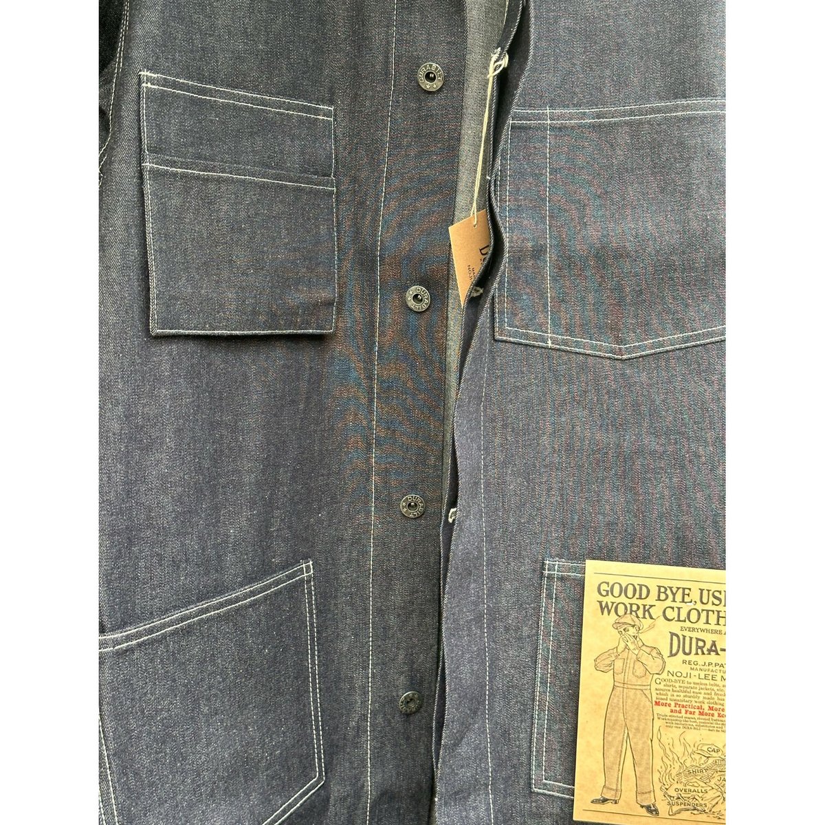 DURA-BILT SERVICE COAT 651 10oz DENIM | Shank C...