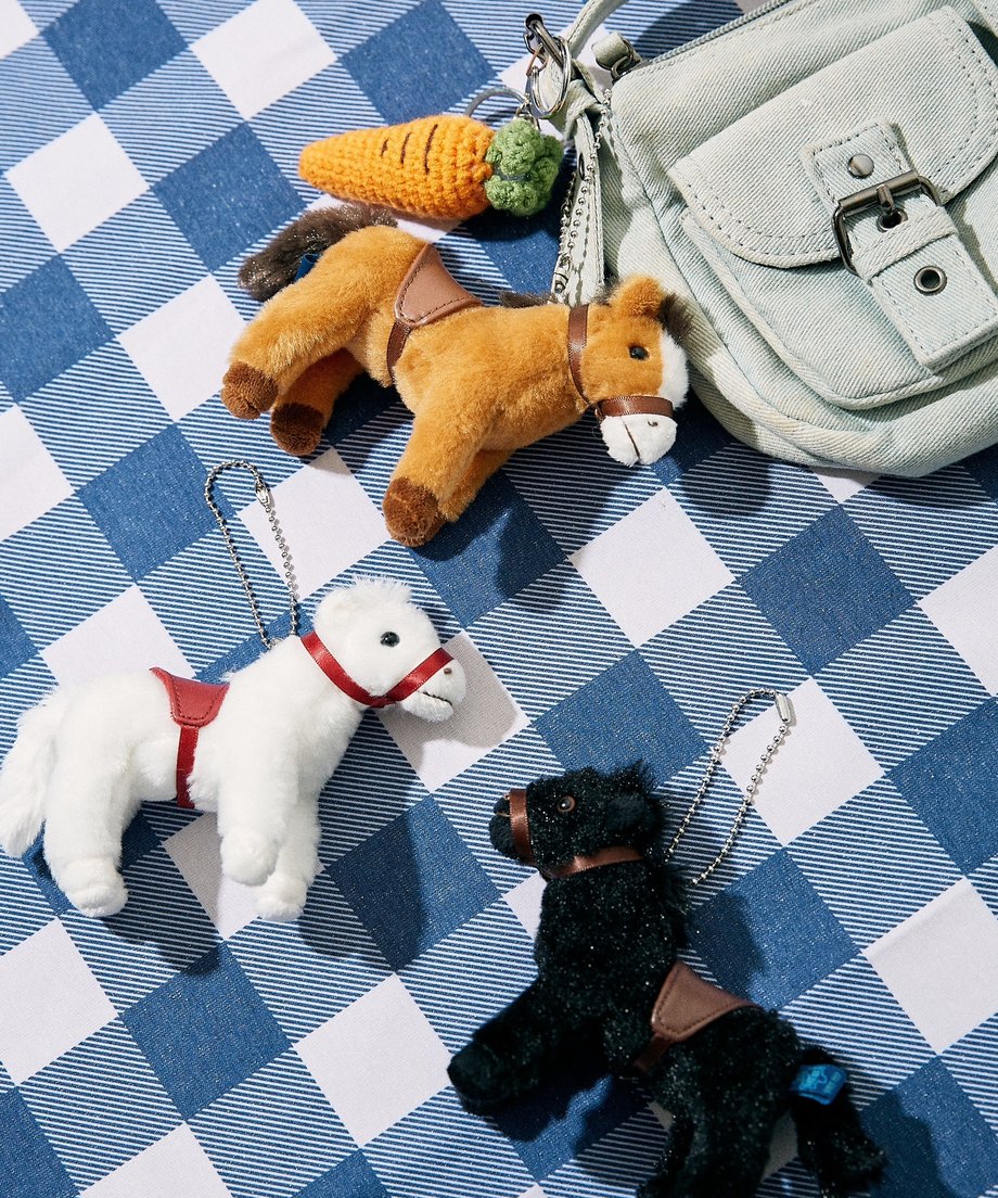 Horse Stuffed Toy Key Chain | NASU FARM VILLAGE...