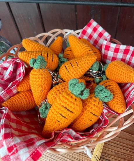 CARROT KEY CHAIN | NASU FARM VILLAGE ONLINE STORE