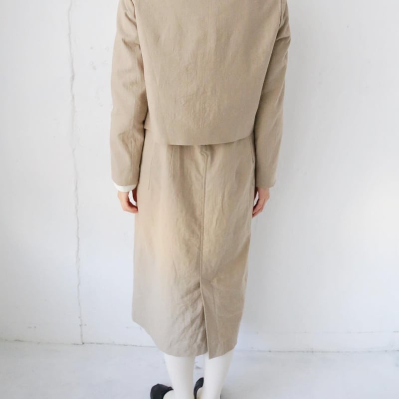 暮chic by futatsukukuri ボタンのワンピース(beige) | kot 暮chic by futatsukukuri ボタンのワンピース(beige) | kot