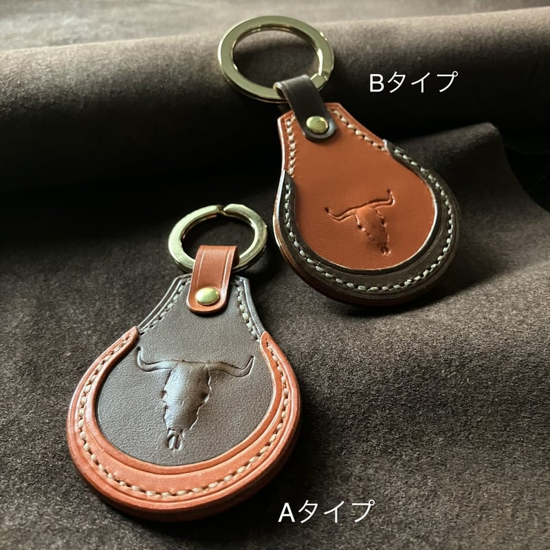 レザーキーホルダー Leather Key Holder Key Chain ( 馬蹄型デザ レザーキーホルダー Leather Key Holder Key Chain ( 馬蹄型デザ