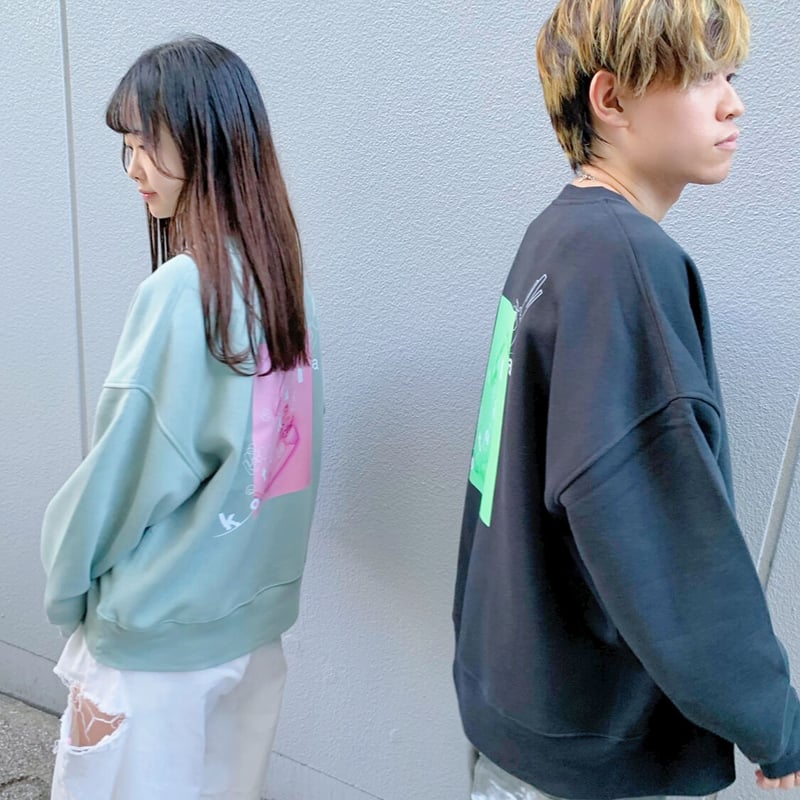 ビッグシルエット クルーネックスウェット | Tani Yuuki ビッグシルエット クルーネックスウェット | Tani Yuuki
