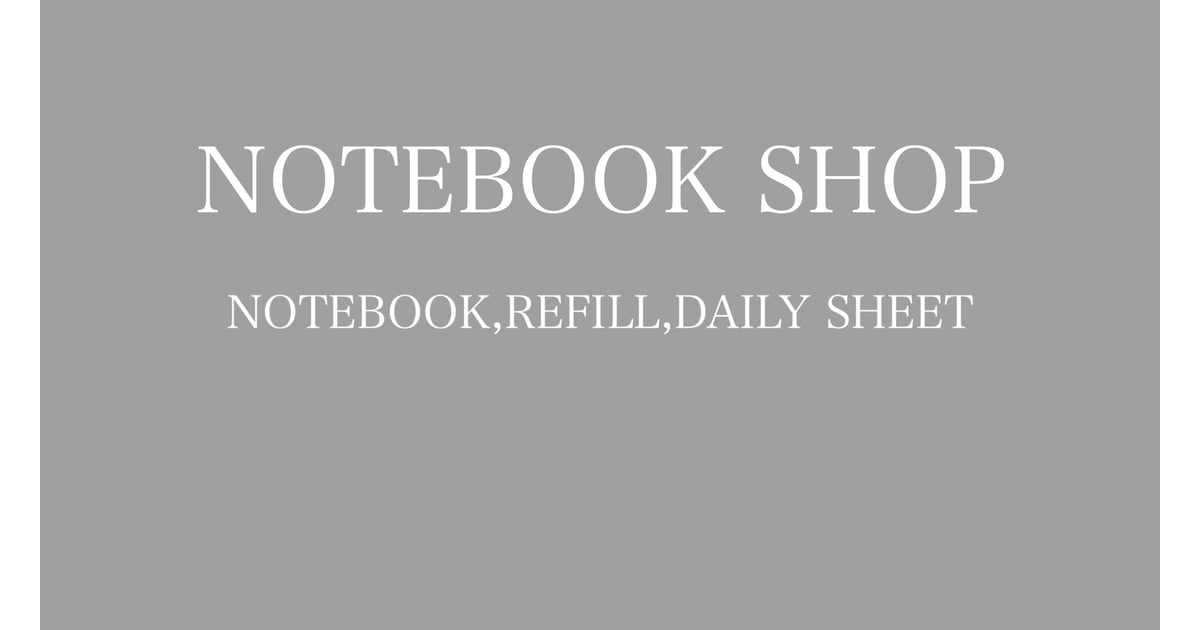 NOTEBOOK SHOP