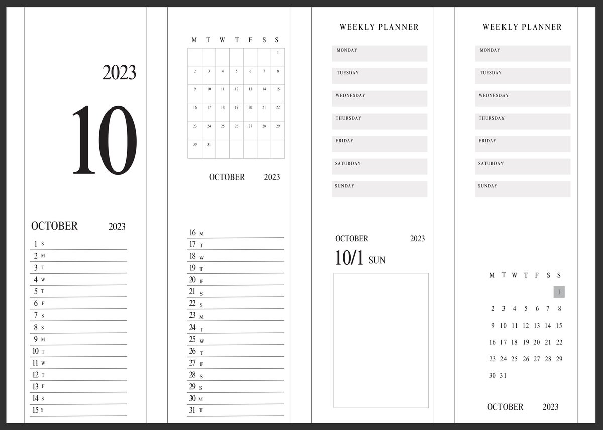 MICRO5 DAILY OCTOBER 2023 | NOTEBOOK SHOP