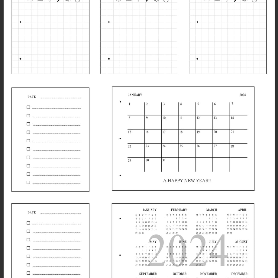 M3 DAILY JANUARY 2024 | NOTEBOOK SHOP