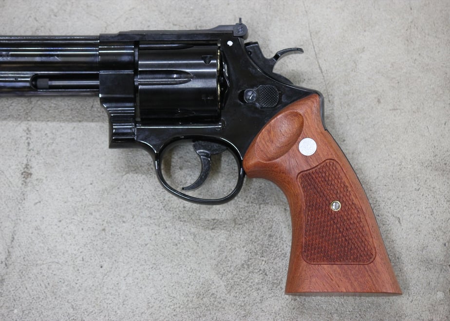 ウッドグリップ｜タナカワークス社製 S&W M29（Nフレーム・スクエアバット）｜カリン [W...