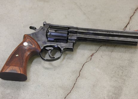 ウッドグリップ｜タナカワークス社製 S＆W M29（Nフレーム・スクエアバット）｜チェッカー/...