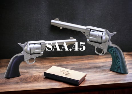 ウッドグリップ｜東京マルイ SAA.45｜スムーズ/ブラック [WST-352] | PAND...