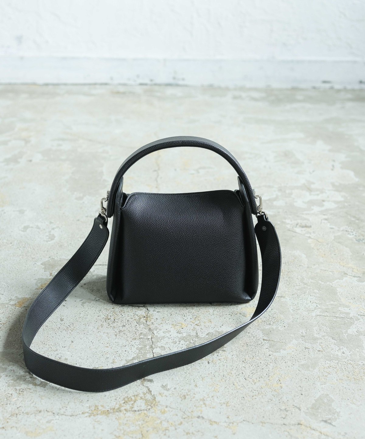 2WAY SQUARE HAND BAG | JISTORY