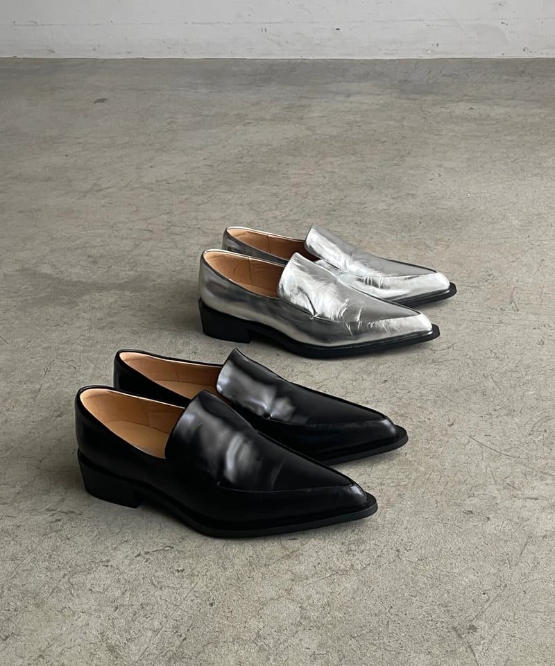 LEATHER POINTED TOE LOAFER | JISTORY LEATHER POINTED TOE LOAFER | JISTORY