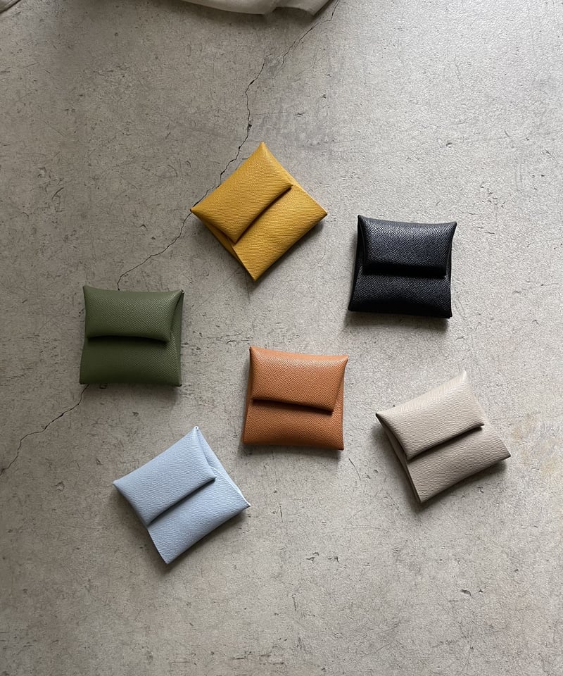 LEATHER SQUARE COIN CASE | JISTORY LEATHER SQUARE COIN CASE | JISTORY