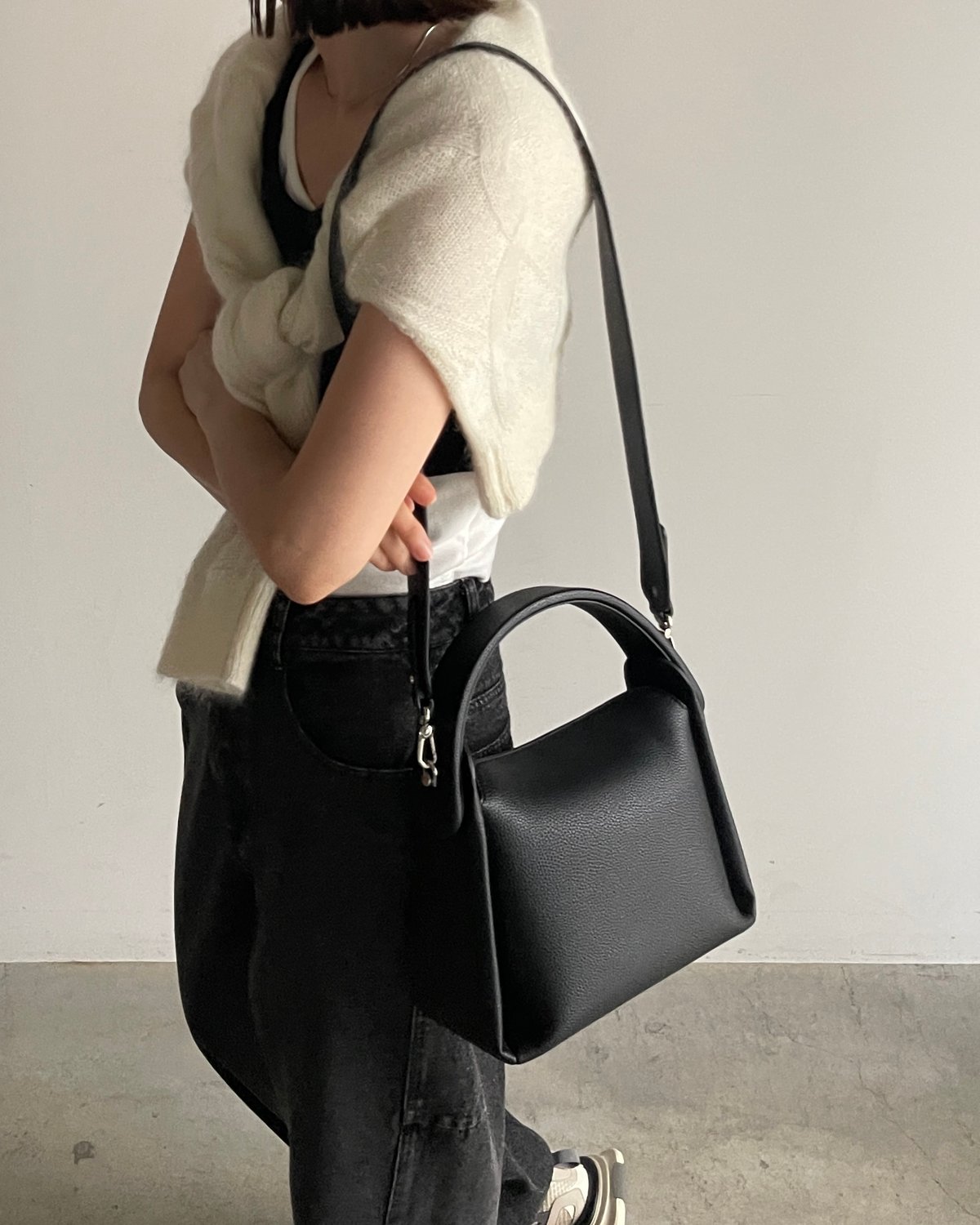 2WAY SQUARE HAND BAG | JISTORY 2WAY SQUARE HAND BAG | JISTORY