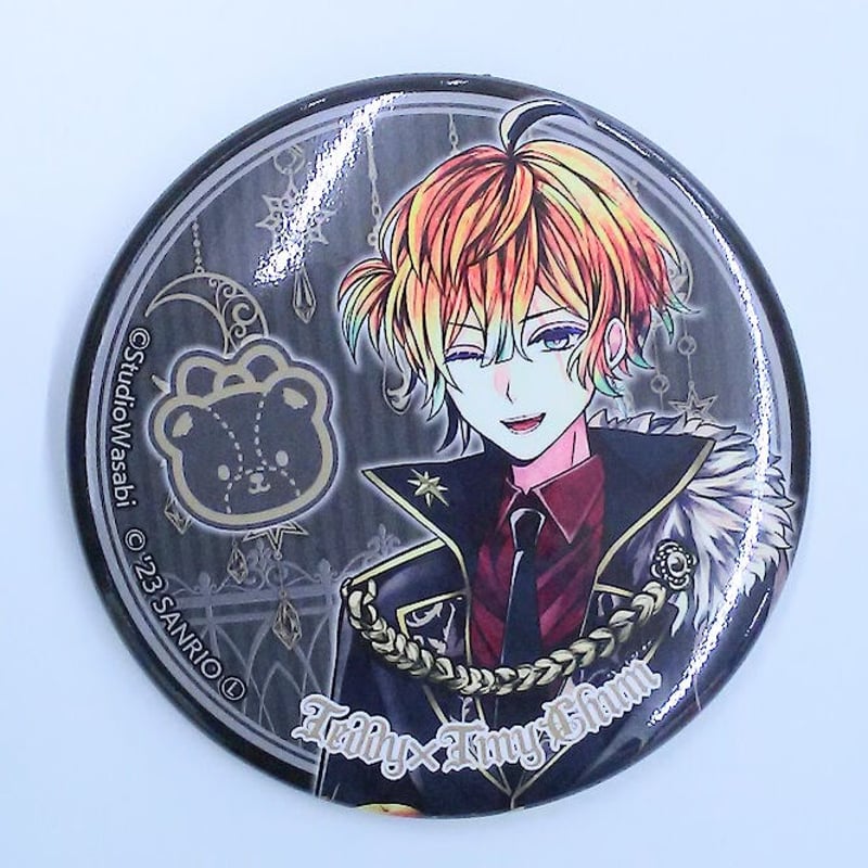 新品☆あんスタ☆紅月【蓮巳敬人】5周年☆キャラバッジ 新品☆あんスタ☆紅月【蓮巳敬人】5周年☆キャラバッジ