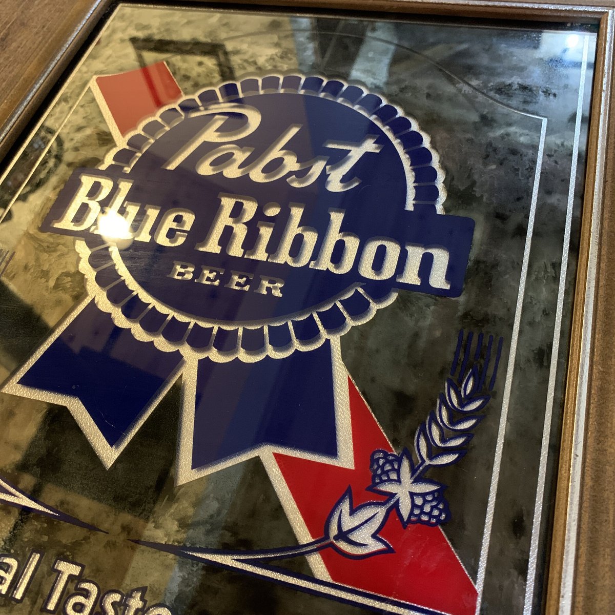 Pabst Blue Ribbon パブストブルーリボン パブミラー ビンテージ Pabst Blue Ribbon パブストブルーリボン パブミラー ビンテージ