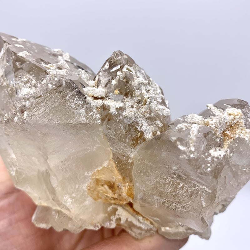 ガネーシュヒマール産ヒマラヤ水晶クラスター D / 雲母(マイカ ガネーシュヒマール産ヒマラヤ水晶クラスター D / 雲母(マイカ