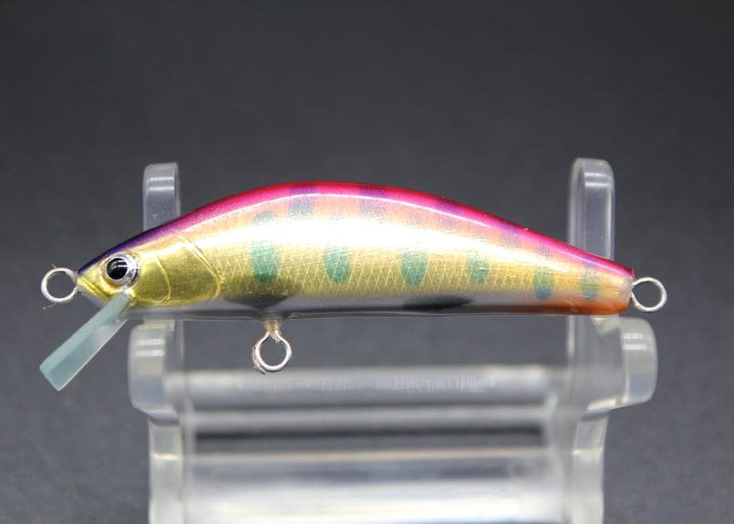ハンドメイドルアー シンキング 赤金ヤマメ 5cm 【幾ミノー ハンドメイドルアー シンキング 赤金ヤマメ 5cm 【幾ミノー