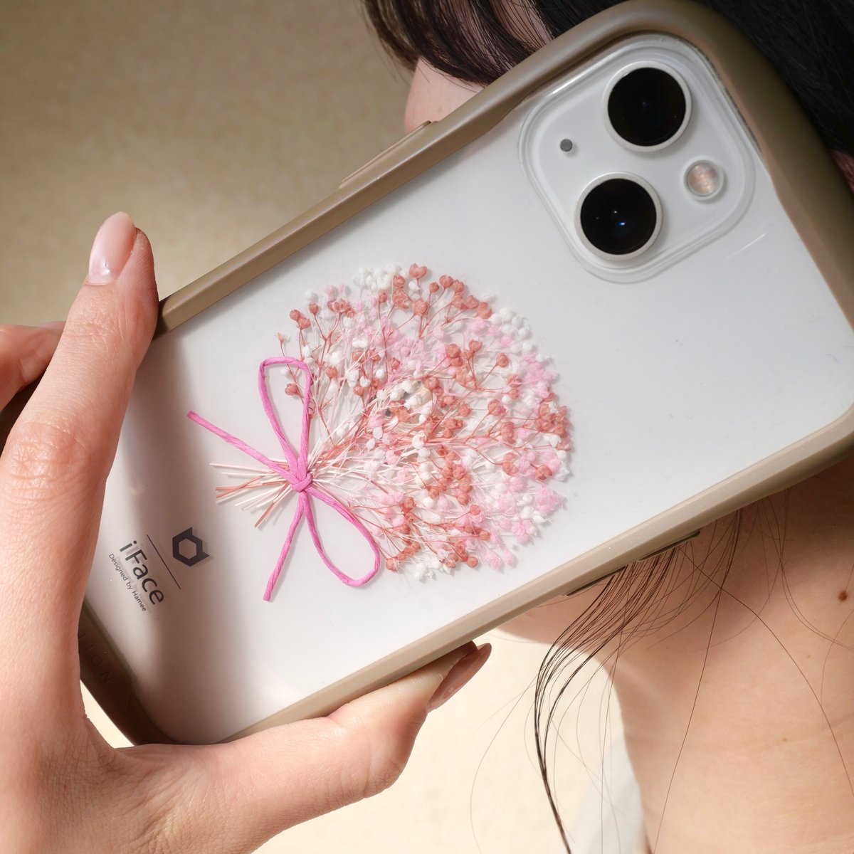 恋のようなおまもり花束Baby『焦霞』 | Soeru 手のひらサイズの花束屋さん