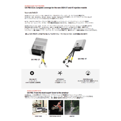 SX1 PRO ECU FOR YAMAHA | GET DATA .JP