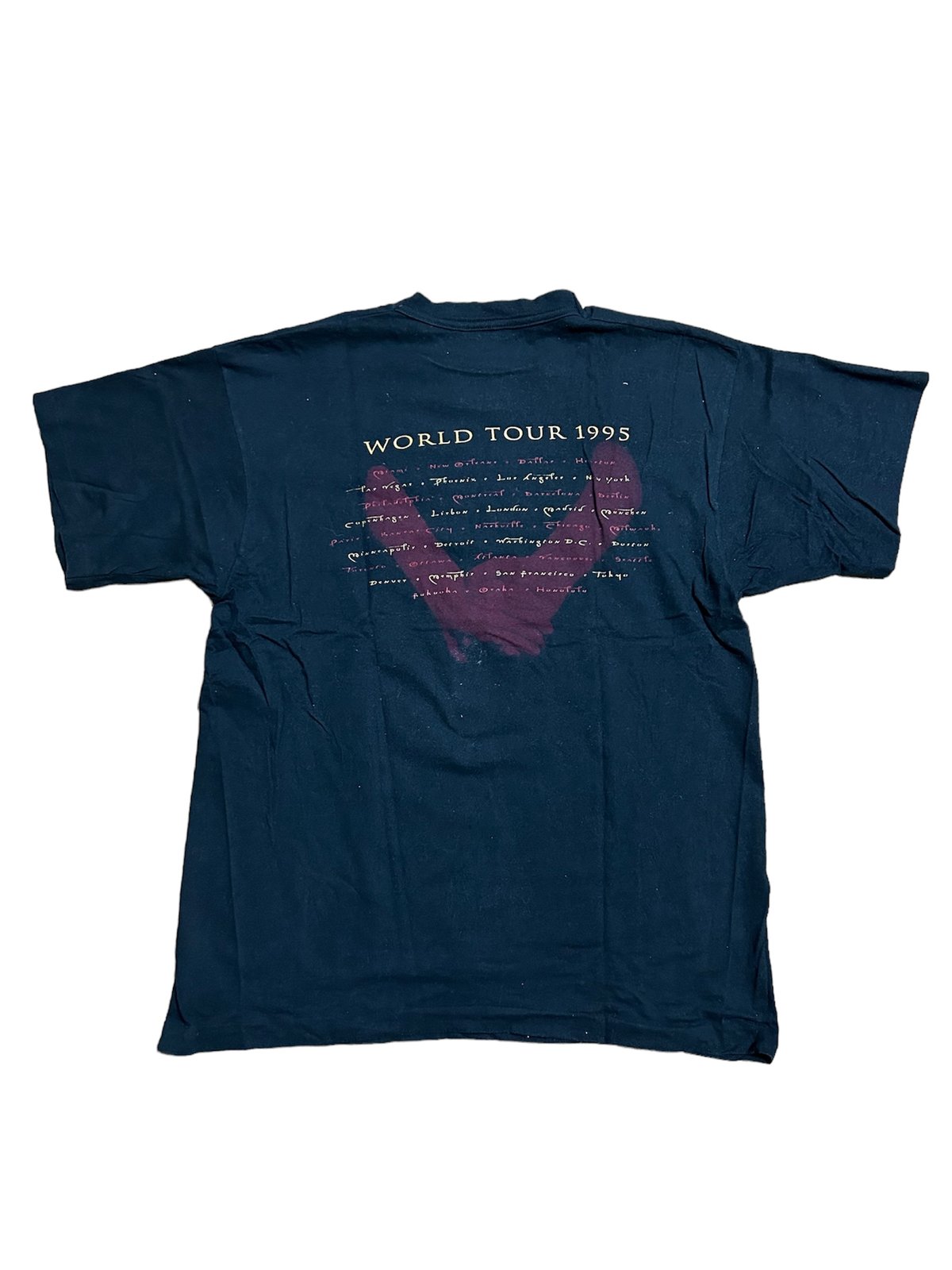 90's VAN HALEN BALANCE WORLD TOUR 1995 バンドTシャツ 90's VAN HALEN BALANCE WORLD TOUR 1995 バンドTシャツ