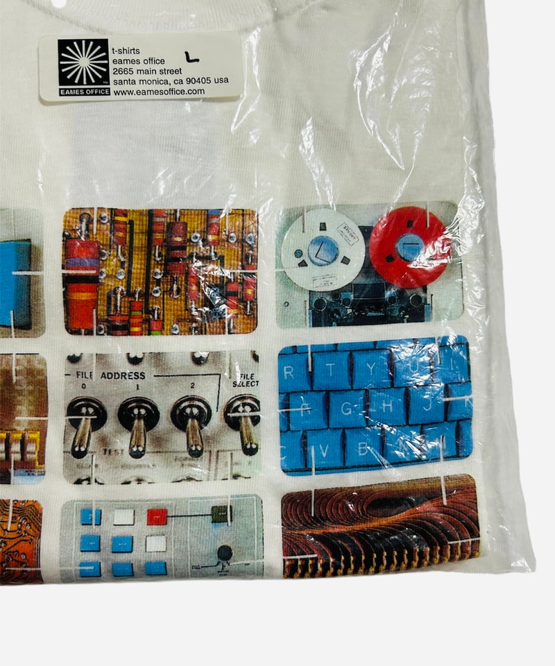 DEAD STOCK 90's USA製 eames office イームズ tech系 Tシ DEAD STOCK 90's USA製 eames office イームズ tech系 Tシ